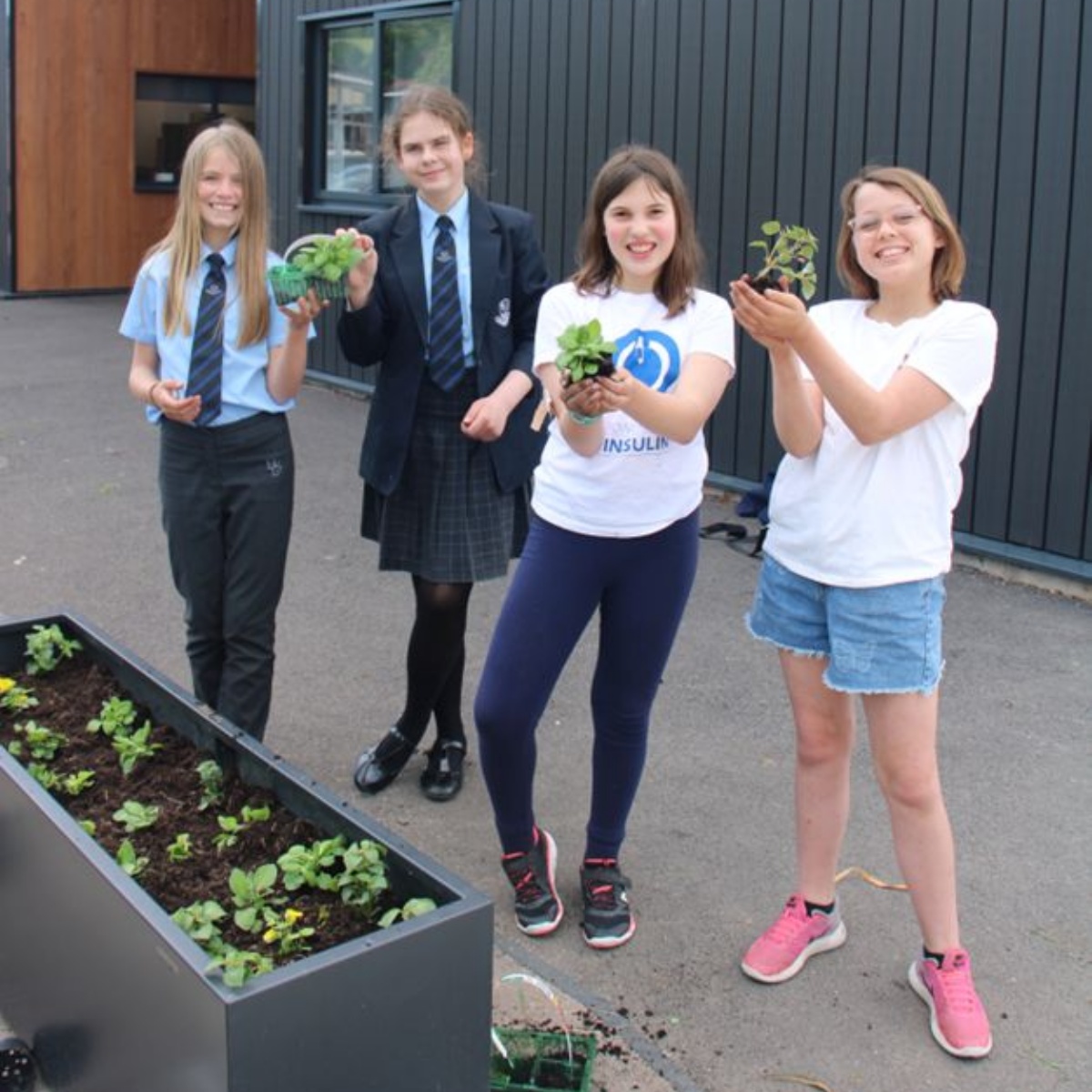 The High School Leckhampton - Balcarras and HSL In Bloom