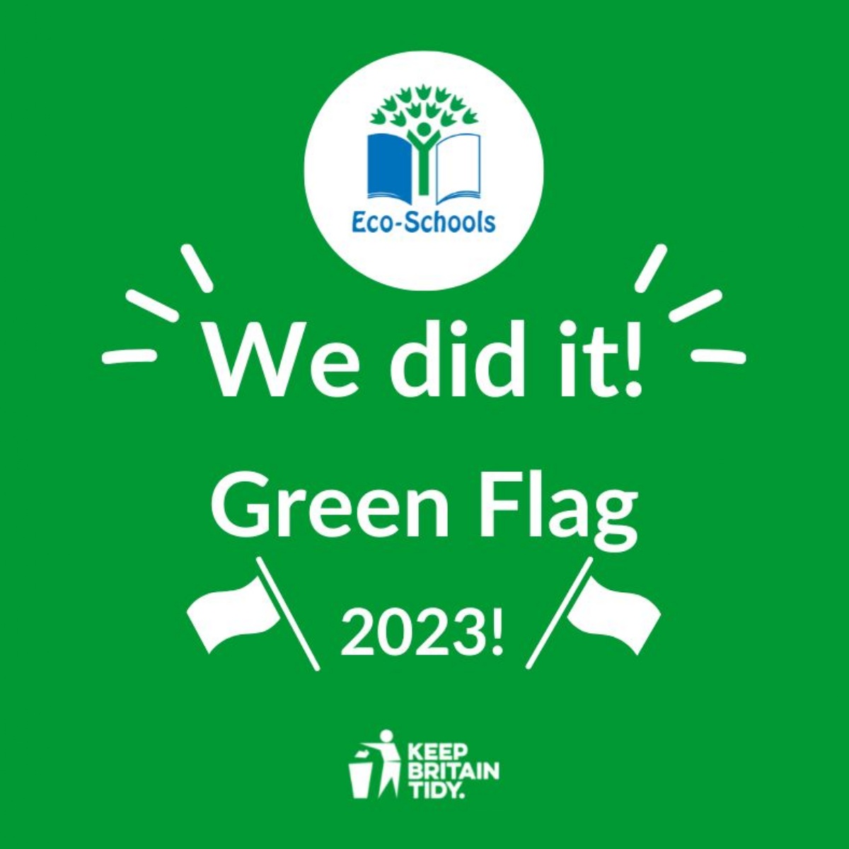 The High School Leckhampton - HSL achieves the Eco-Schools Green Flag!