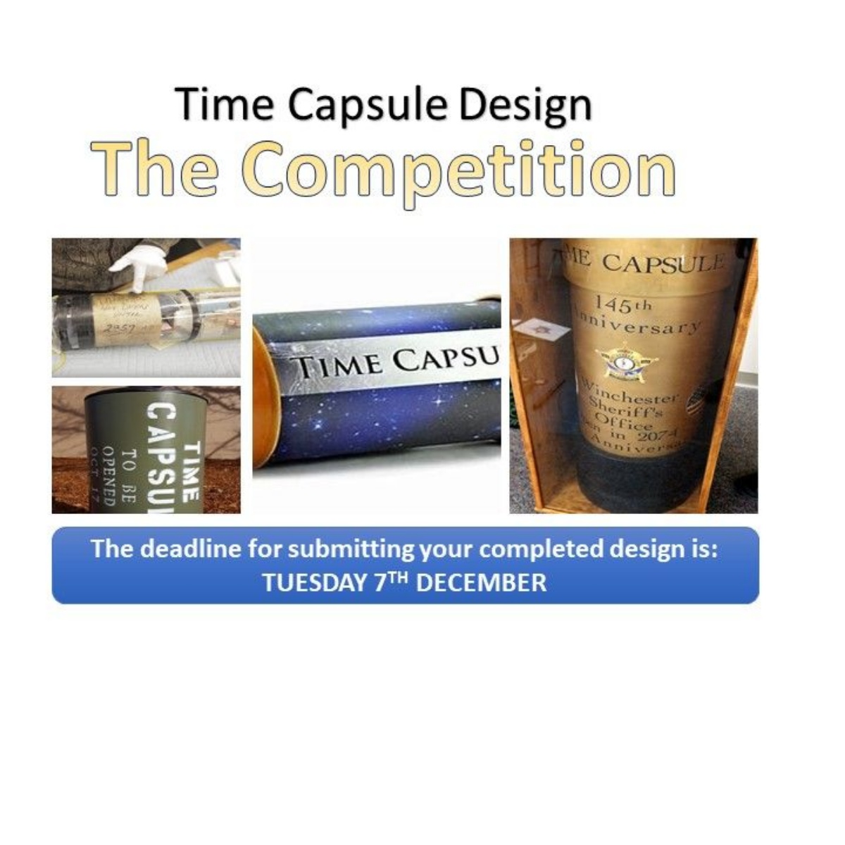 The High School Leckhampton - Time Capsule Competition is launched!